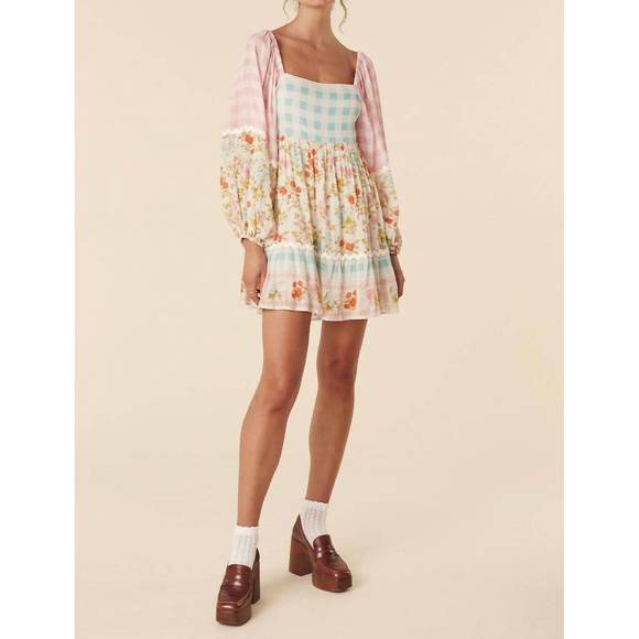 Spell | Dresses | New Spell Flora Tunic Dress In Multi | Poshmark
